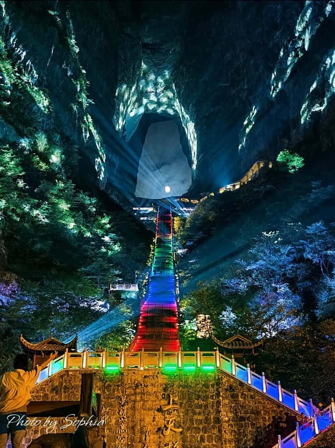 Night Tour to Tianmen Mountain :Skywalk & City Lights - The Sum Up