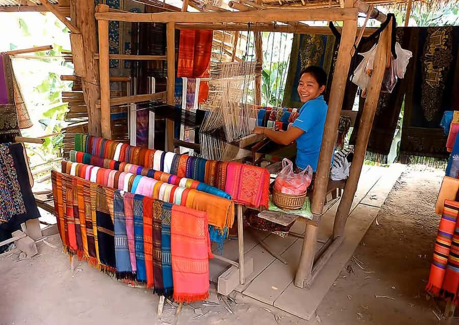 Nong Khiaw: 2-Day Jungle Trek, home Stay, waterfall & Kayak - The Next Morning: Muang Ngoi and Waterfalls