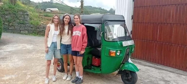 Nuwara Eliya: Private City Tour by Tuk Tuk - Practical Details and What to Expect