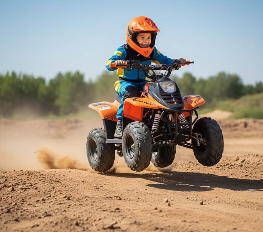Off-Road Small & Medium ATV Rental at 281cc Park - The Trails and Environment
