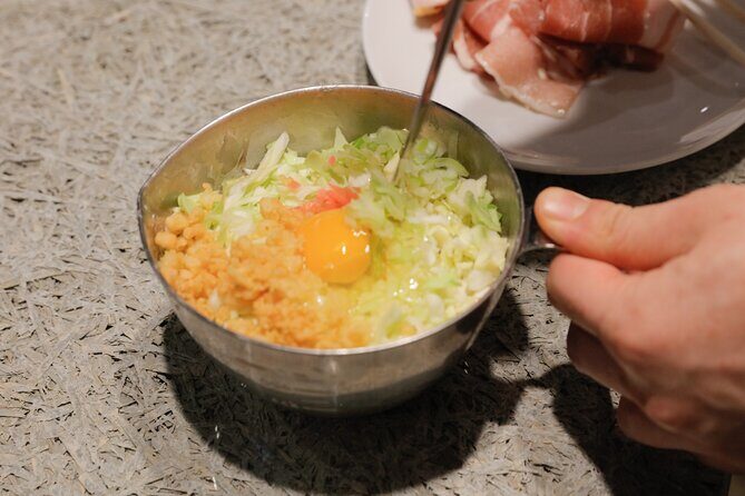 Okonomiyaki making experience~Japanese popular food - What to Expect During the Tour