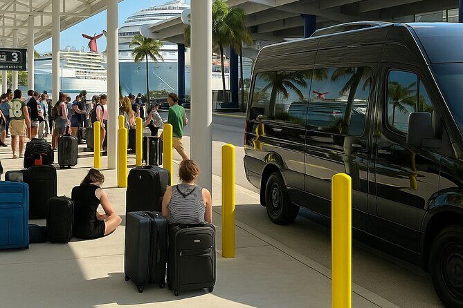 One Way Transfer From Fort Lauderdale to Cruise Port Everglades - The Ride: Comfort and Connectivity