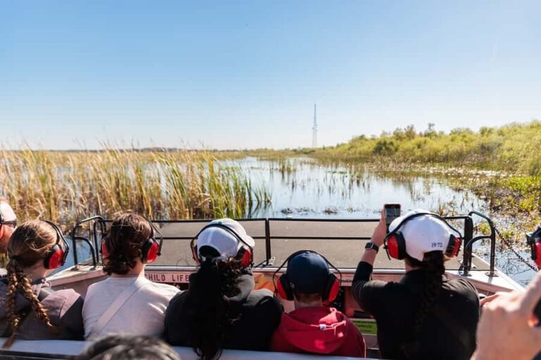 Orlando Airboat Tour with Alligator & Wildlife Viewing - Navigating the Itinerary