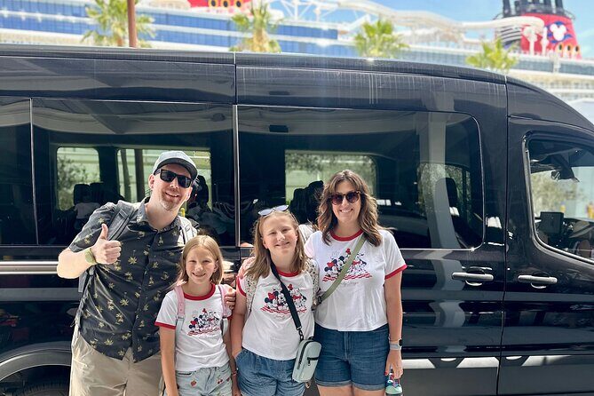 Orlando Hotels Transfers to Port Canaveral Cruise - The Vehicle and Comfort Level