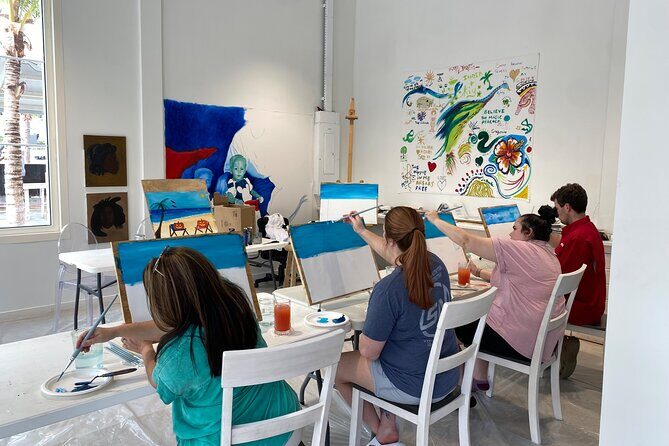 Paint and Sip at the Gallery and Wine Bar - Why This Tour Works