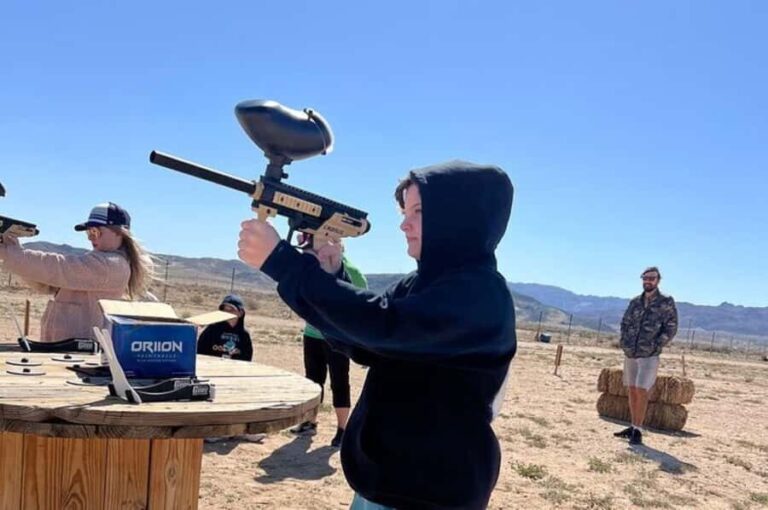Paintball Target Shooting experience near Joshua Tree Park - What to Expect from Your Paintball Target Shooting Experience
