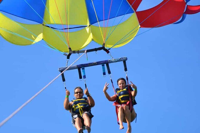 Parasailing and Flyboarding Experience in Uvero Alto - Transportation and Timing
