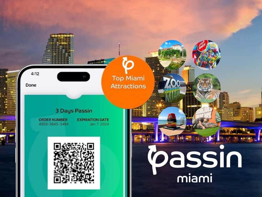 Passin Miami: 30+ Attractions, eSIM & 1-Way Airport Transfer - Key Points