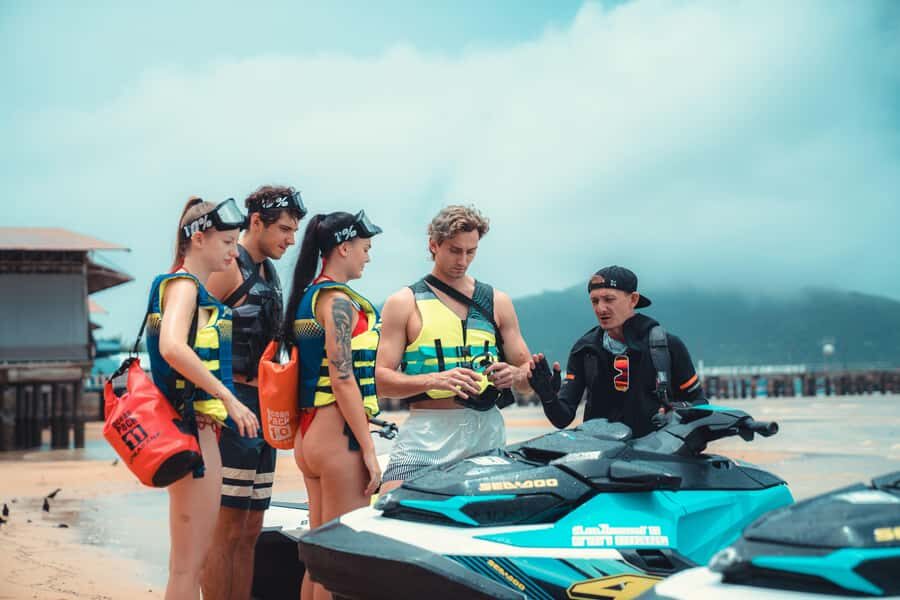 Pattaya: Jet Ski 3 Island 4h Ultimate Thrill with Snorkeling - Exploring Kram Island and Marine Encounters