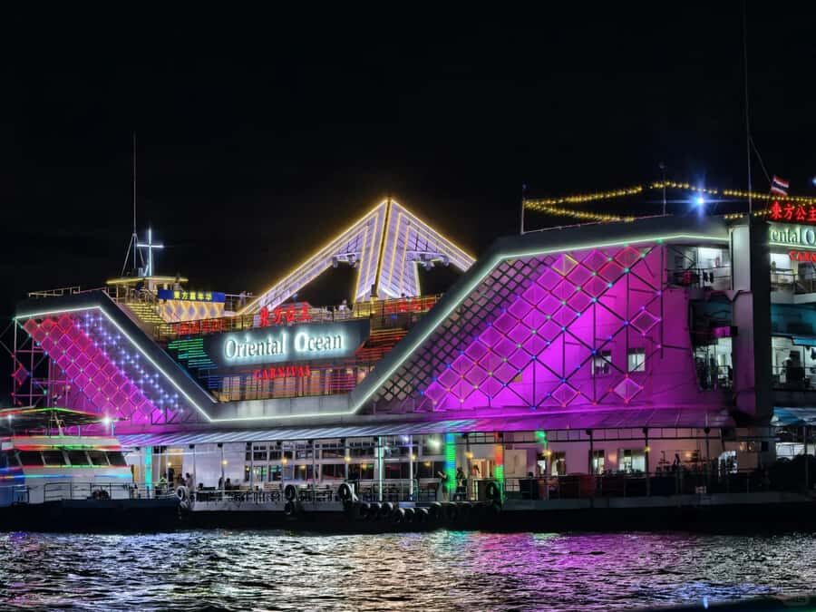 Pattaya Ocean Sky & Oriental PrincessBuffet DinnerPickup - The Cruise Ship and Its Atmosphere