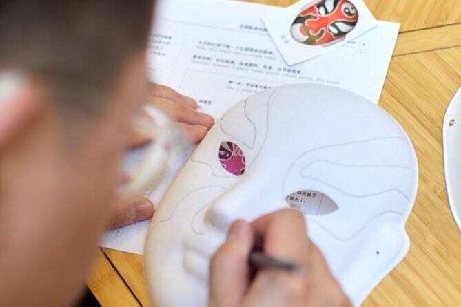 Peking Opera Mask Painting Experience in Shanghai - The Artistic Process