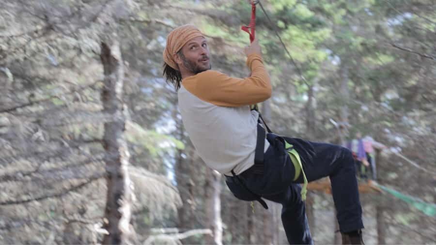 Percé: Folies Boréales  Adventure course in the trees - The Sum Up