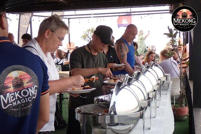 Phnom Penh: Sunset Cruise- Free Cold Beers, Sodas & fruit platter - Transportation, Group Size, and Logistics