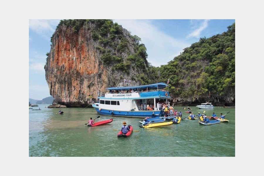 Phuket: James Bond Island Big Boat Tour With Canoeing - Canoeing into Hidden Caves and Lagoons