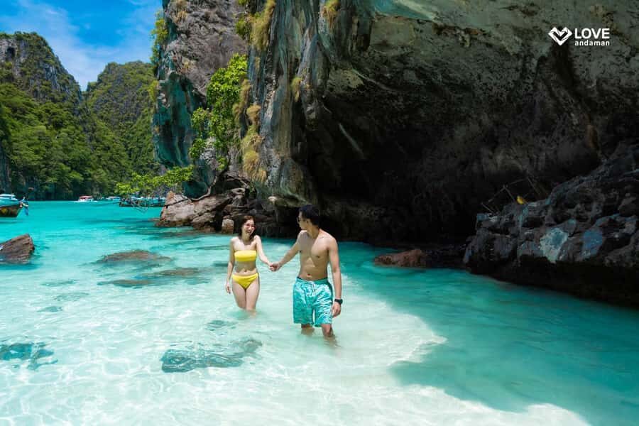 Phuket: Phi Phi Pileh Lagoon Bamboo Island by Speed Boat - Thorough Breakdown of the Itinerary