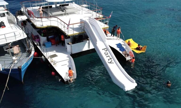 Phuket: Racha & Coral Island Catamaran Tour With Foam Party - The Experience in Practice