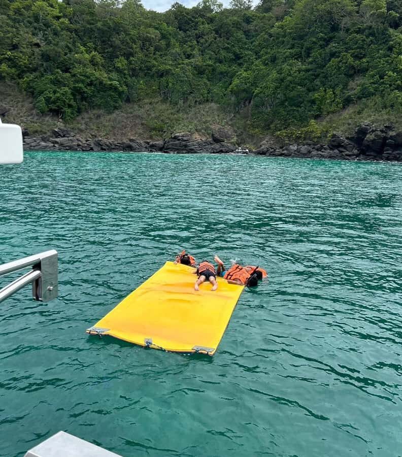 Phuket: Sunset Cruise to Coral Island by Catamaran Yacht - The Experience in Detail