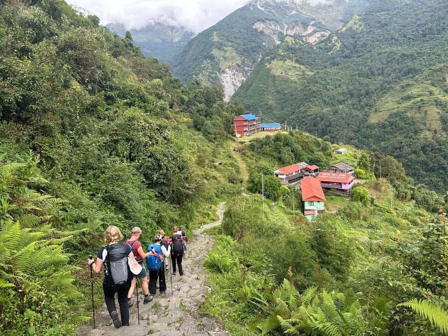 Pokhara: Small Group 5-day Annapurna Base Camp Private Trek - The Itinerary in Detail