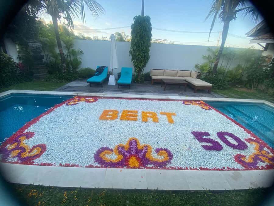 Pool Flower Decorations Bali: Birthday-Honeymoon-Anniversary - The Itinerary and What to Expect