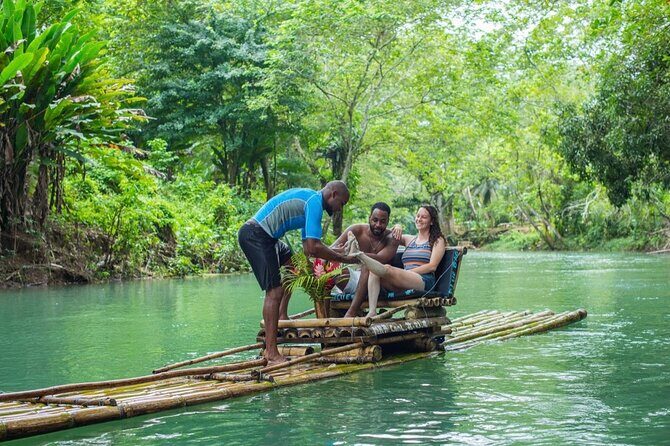 Private Bamboo Rafting with Limestone Massage from Montego Bay - The Itinerary in Detail