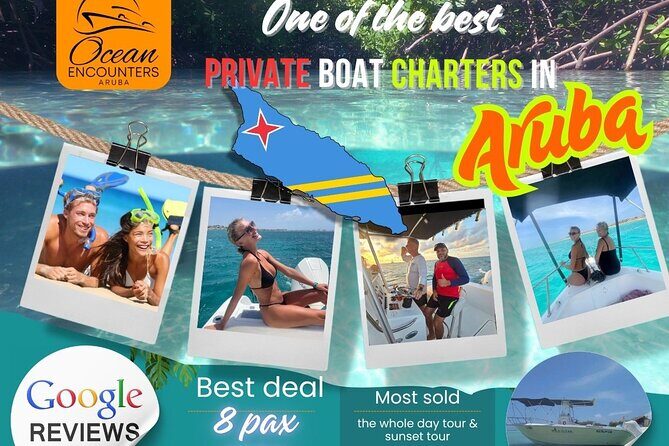Private Boat Tour in Aruba - A Guided Tour of the Itinerary and What to Expect