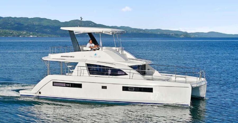 Private Catamaran Sail & Snorkel Ocho Rios  Open Bar Snacks - Setting Sail on a Caribbean Escape