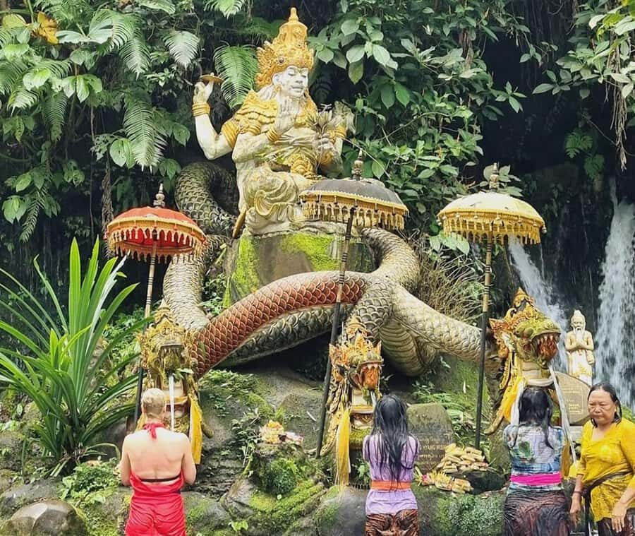 private daytrip:jatiluwih,purification ceremony,waterfalls - The Itinerary Breakdown