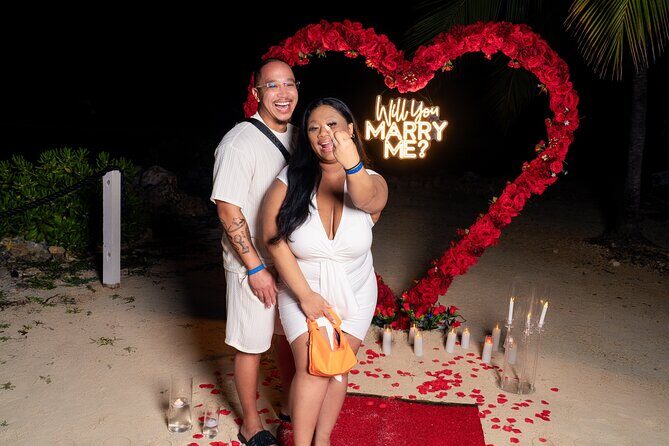 Private Engagement Proposal Experience in Montego Bay Jamaica - The Details That Make a Difference