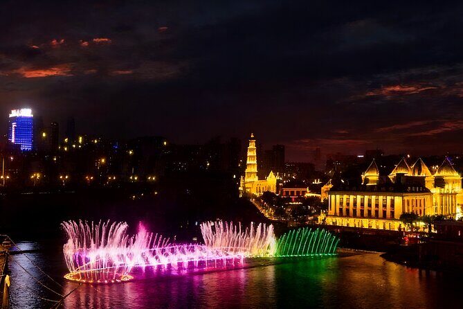 Private Kunming Illuminated Night Tour: Dianchi Lake,1903 Park and Fountain Show - Transportation & Duration