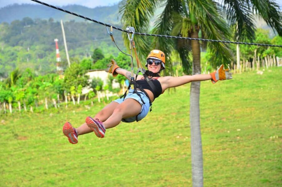 Private: Punta Cana ZipLine Adventure with Suspension Bridge - A Taste of Local Flavors