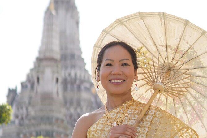 Private Thai Costume Rental & Hairstyling at Wat Arun - The Itinerary in Detail