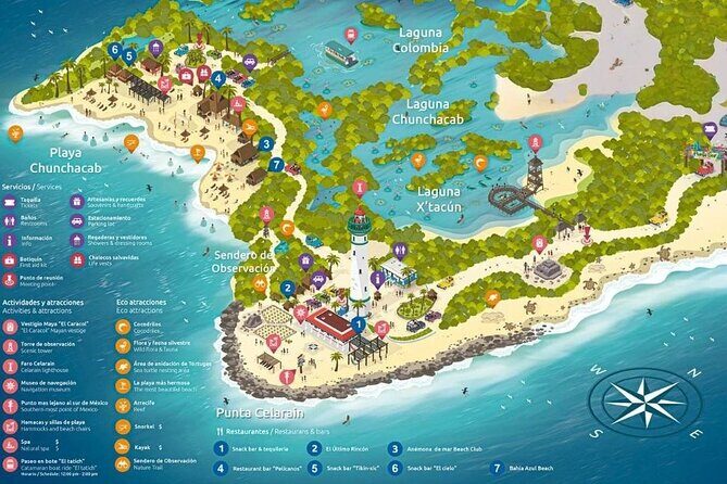 Private Tour to Punta Sur Eco Park Beach Club in Buggy 4 Pax - What’s Included and What’s Not