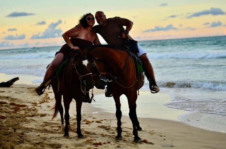 Punta Cana: Horseback Riding Tour with Sunset at Macao Beach - What the Ride Looks Like