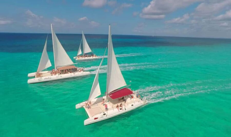 Punta Cana :Saona Island Paradise full-Day Escape - The Boat Ride: Catamaran and Speedboat Experiences