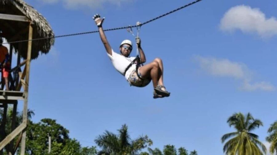 Punta Cana: Zip Line Adventure with Suspension Bridge - The Itinerary in Detail