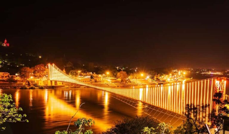 Rishikesh: Night Walking Tour with Ganges Views - The Itinerary in Detail