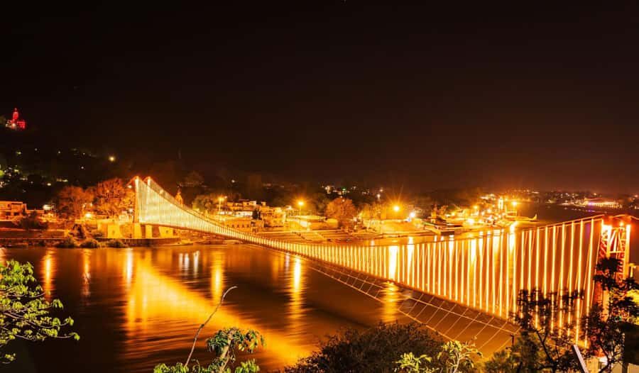 Rishikesh: Night Walking Tour with Ganges Views - The Itinerary in Detail