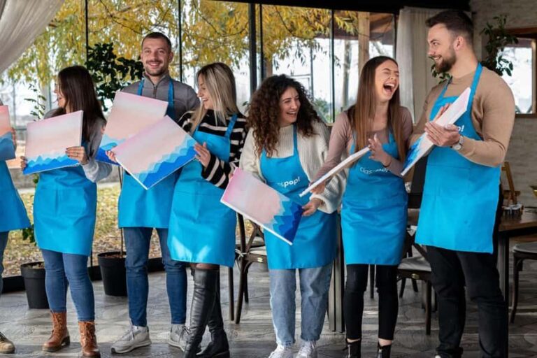 Sacramento: Paint Night & Cocktails at Trendy Venues - The Itinerary in Detail