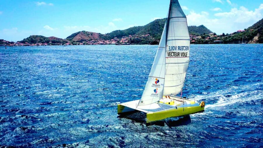Sailing catamaran in La Baie des Saintes - What to Expect: A Step-by-Step Breakdown