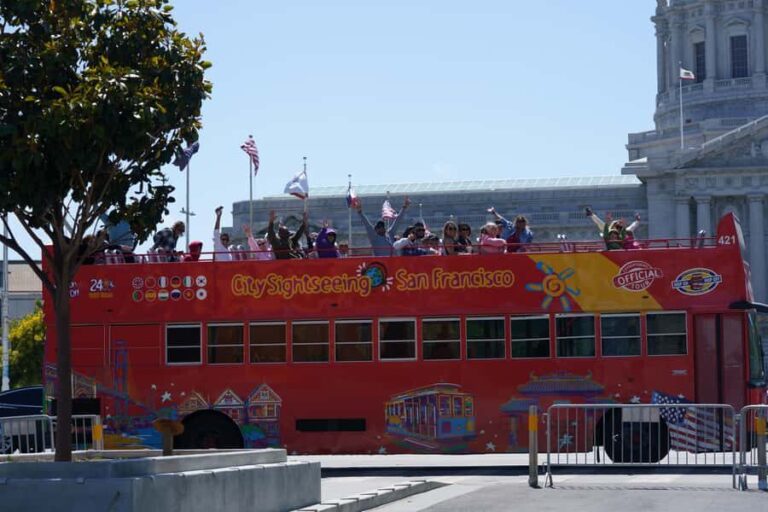 San Francisco: City Sightseeing Hop-On Hop-Off Bus Tour - Practical Tips for Your Tour