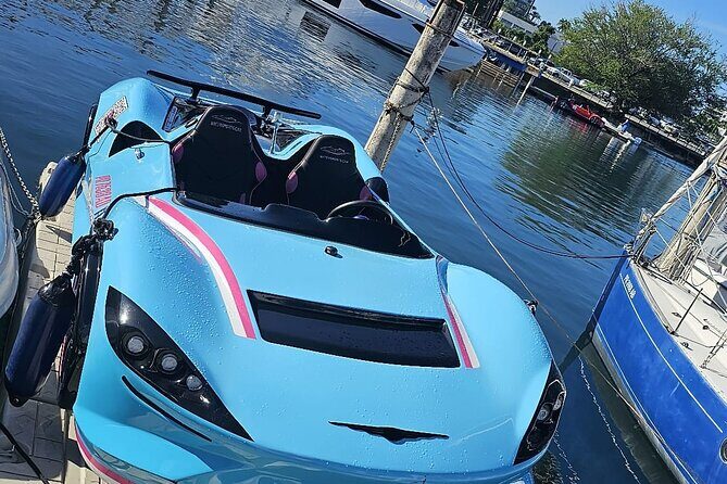 San Juan PR Watersports Car Rental Blue McLaren - What to Expect During Your Ride