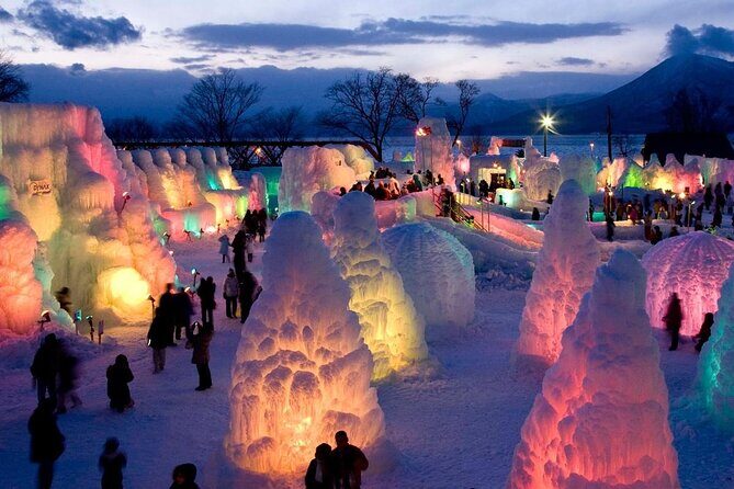 Sapporo: Lake Shikotsu Ice Festival & Hot Spring Day Trip - Practical Details and Value