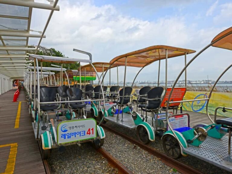 Seoul: Coastal Rail Bike, Sorae Park and Fairytale Village - Discovering Songwol-dong Fairy Tale Village and Chinatown