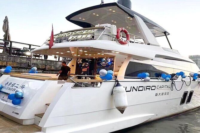Shanghai Huangpu River Luxurious Private VIP Yacht Cruise - The Experience in Detail