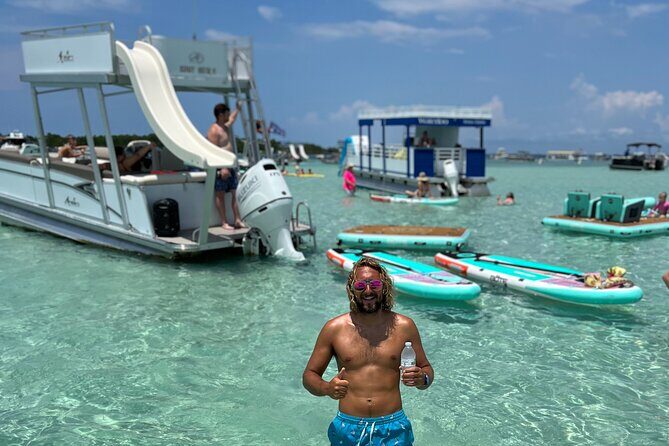 Shared Small Group Slide Pontoon Crab Island Experience - What Makes This Tour Stand Out