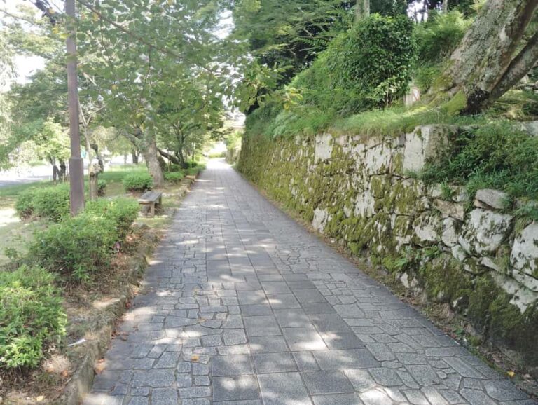 Shiga: Sakamoto Walking Tour of Stone Walls, Faith & History - Walking Through Stone Walls and Sacred Water