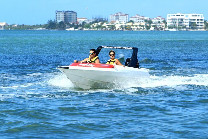SpeeBoat Tour Whit Snorkeling In Cancún- Drive Your Own Boat - Group Size and Timing