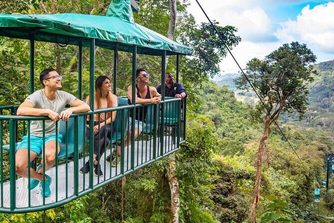 St. Lucia 3 in 1 Combo: Aerial Tram, Rainforest Trail & Zipline - Transport, Timing, and Group Size