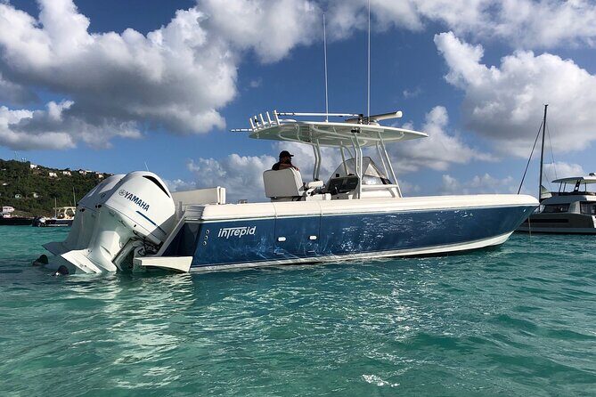 St Thomas Full-Day Boat Rental 37' Intrepid Powerboat - Who Will Love This Experience?