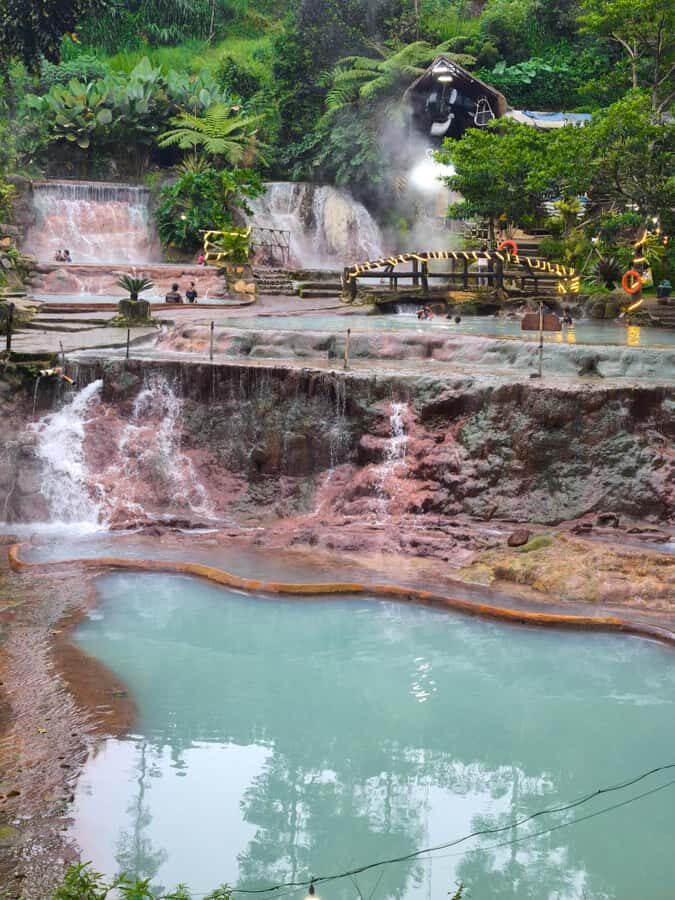 Start 10am Bandung Group Tour Volcano, Waterfalls, Hotspring - Tangkuban Perahu Volcano